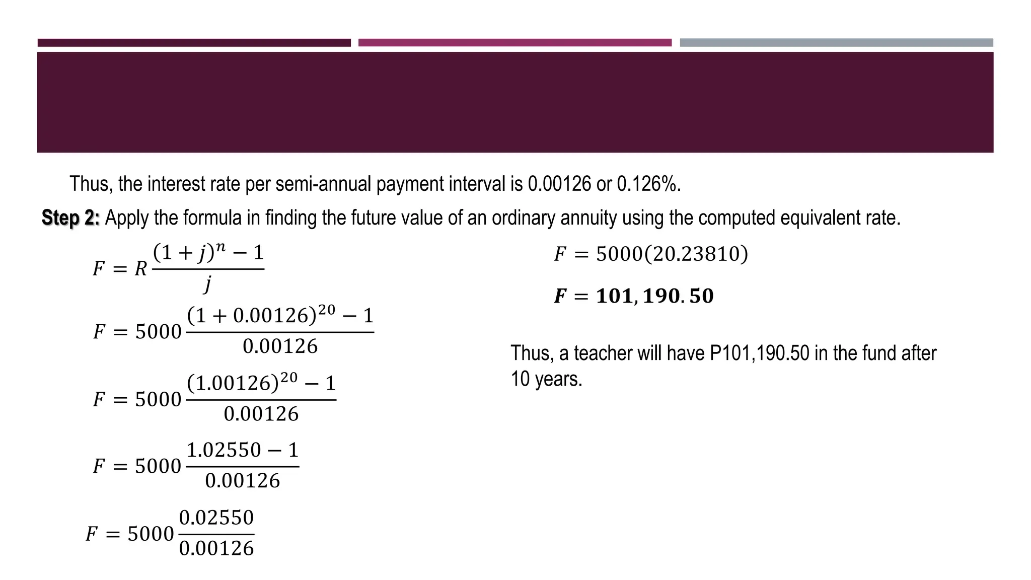 General Annuity PPT -General Mathematics | PPTX