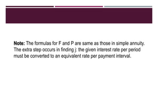 General Annuity PPT -General Mathematics | PPTX