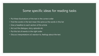 Approaches to reading | PPTX