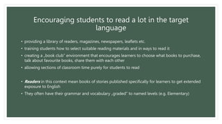 Approaches to reading | PPTX