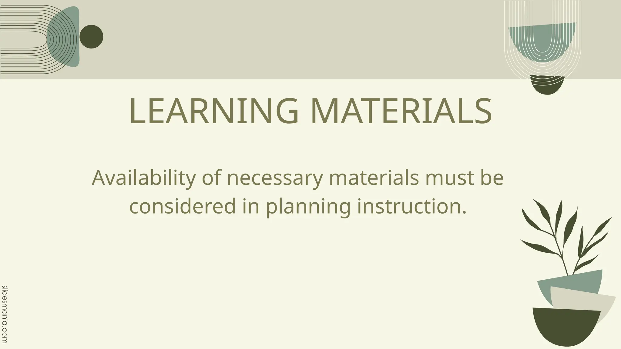 Components of instructional planning in English report | PPTX