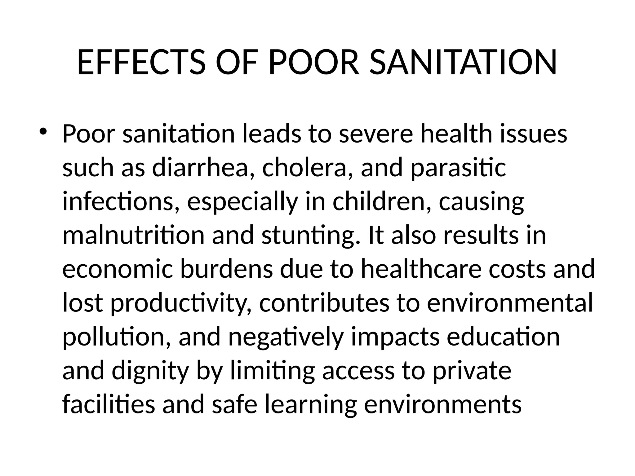 Safe water and sanitation disease treatment/pptx | PPTX
