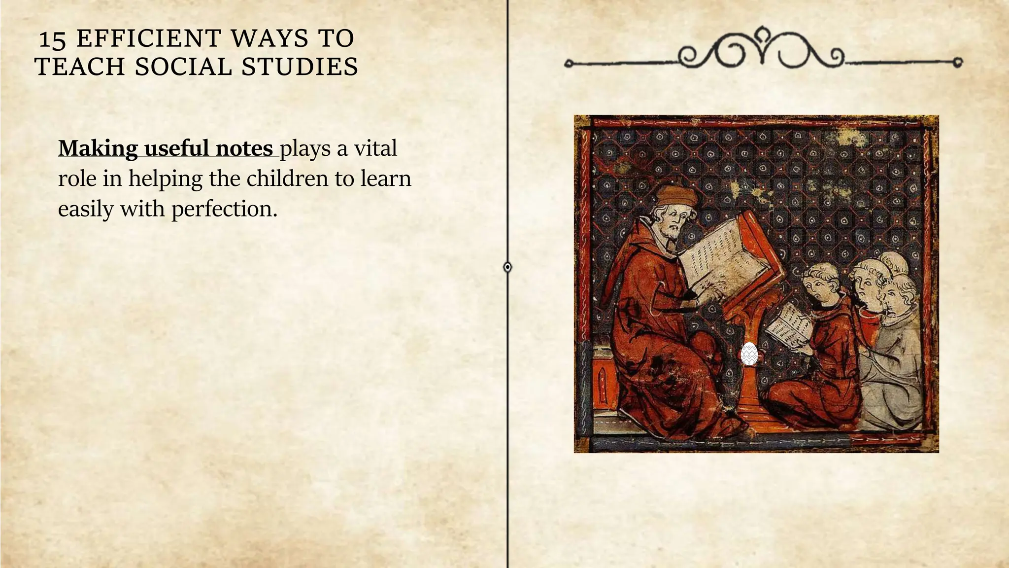 15 efficient ways to teach social studies | PPTX