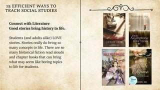 15 efficient ways to teach social studies | PPTX