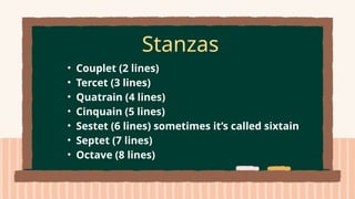 Elements and techniques and literary devices in poetry pptx | PPTX