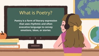 Elements and techniques and literary devices in poetry pptx | PPTX