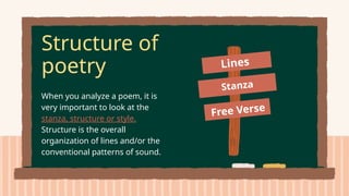 Elements and techniques and literary devices in poetry pptx | PPTX