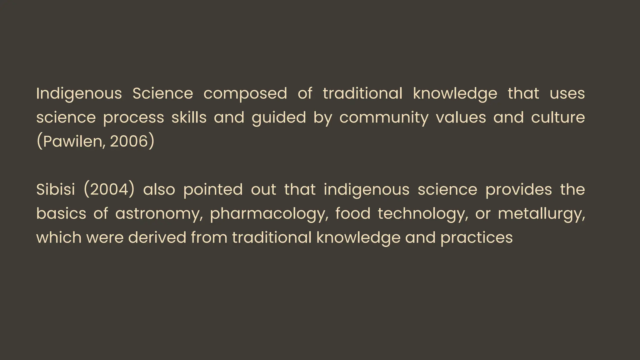 Indigenous Science and Technology in the Philippines | PDF