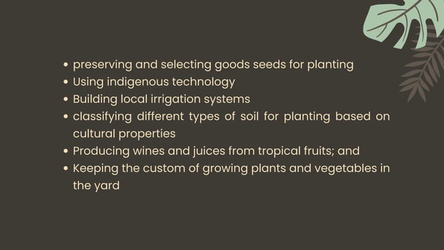 Indigenous Science and Technology in the Philippines | PDF ...