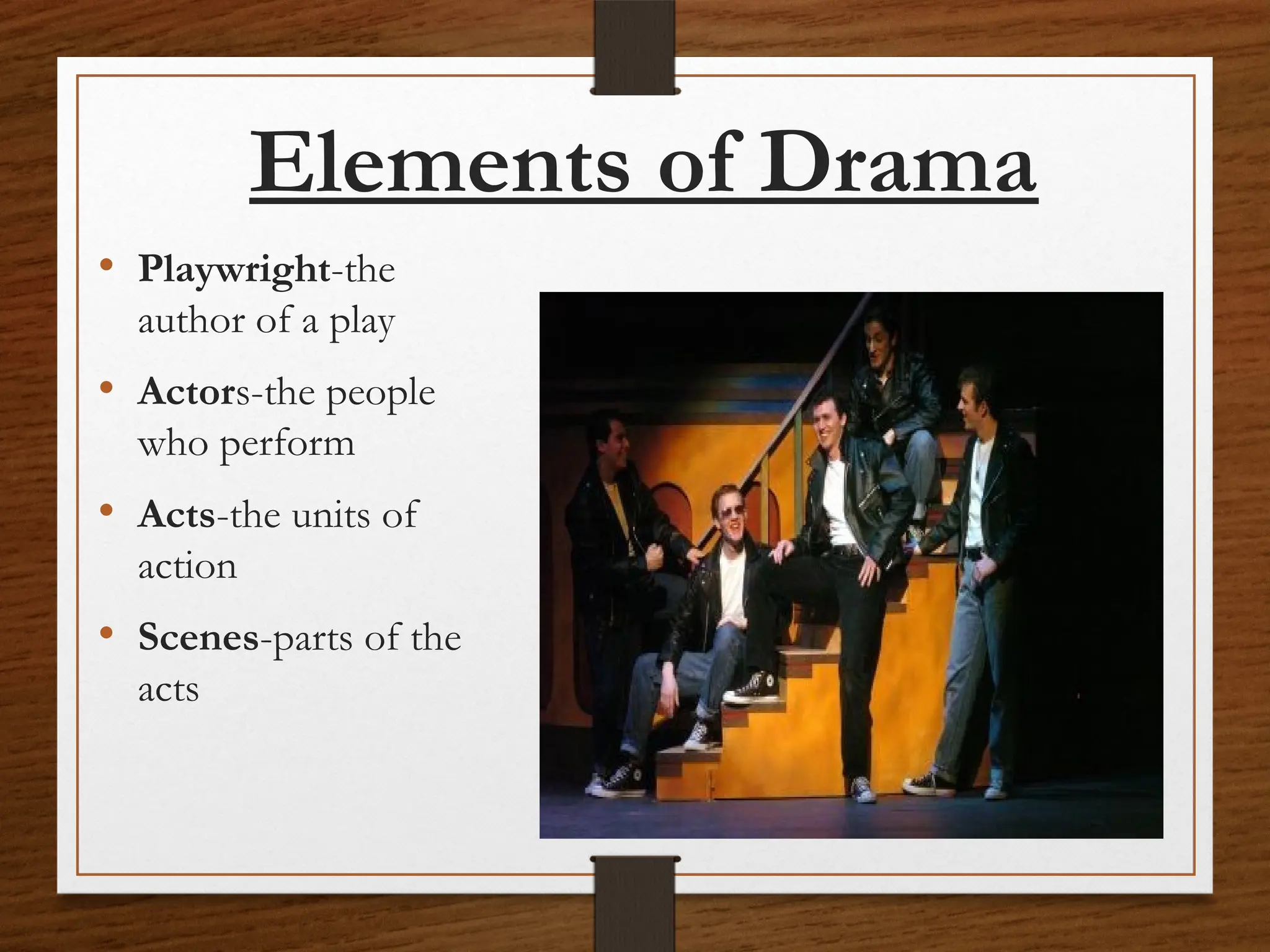 Elements of Drama Powerpoint Presentaion | PPT