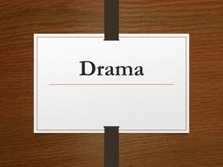 Elements of Drama Powerpoint Presentaion | PPT