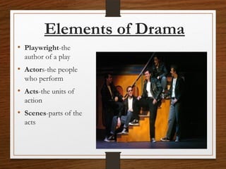 Elements of Drama Powerpoint Presentaion | PPT