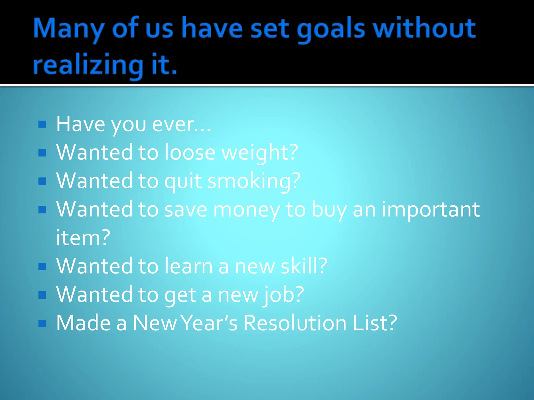 Goal Setting (Principles of Management) | PPT