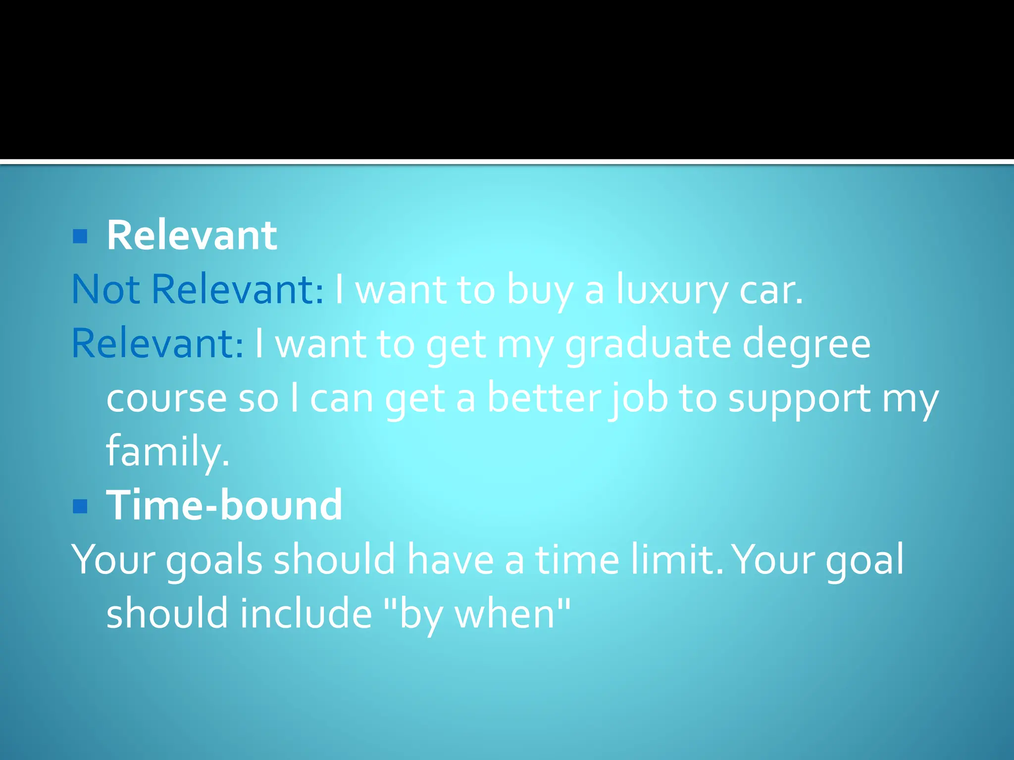 Goal Setting (Principles of Management) | PPT