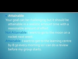 Goal Setting (Principles of Management) | PPTX
