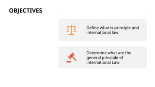 General principles of international laws | PPTX