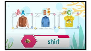 What are you wearing? A lesson for kids learning different clothes.pptx