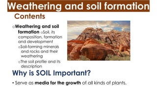 Physical and Chemical Weathering of Soil for Soil Science 1 | PDF