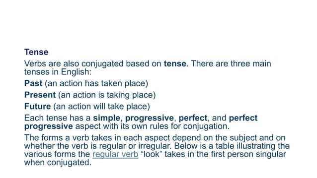 Verb- Definition, examples, types, sentences | PPT
