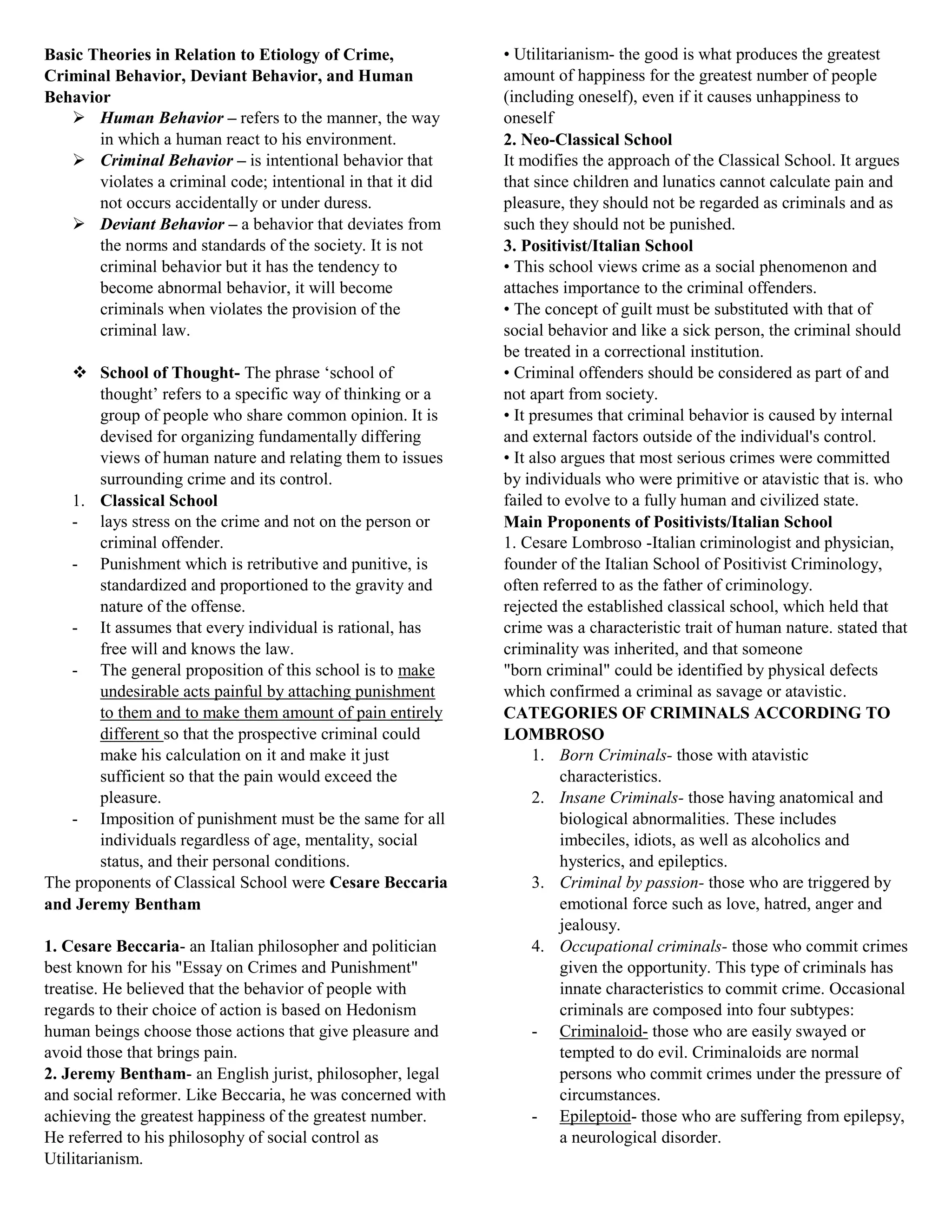 CRIMINOLOGY MAJORITY leader of the Philippines | PDF