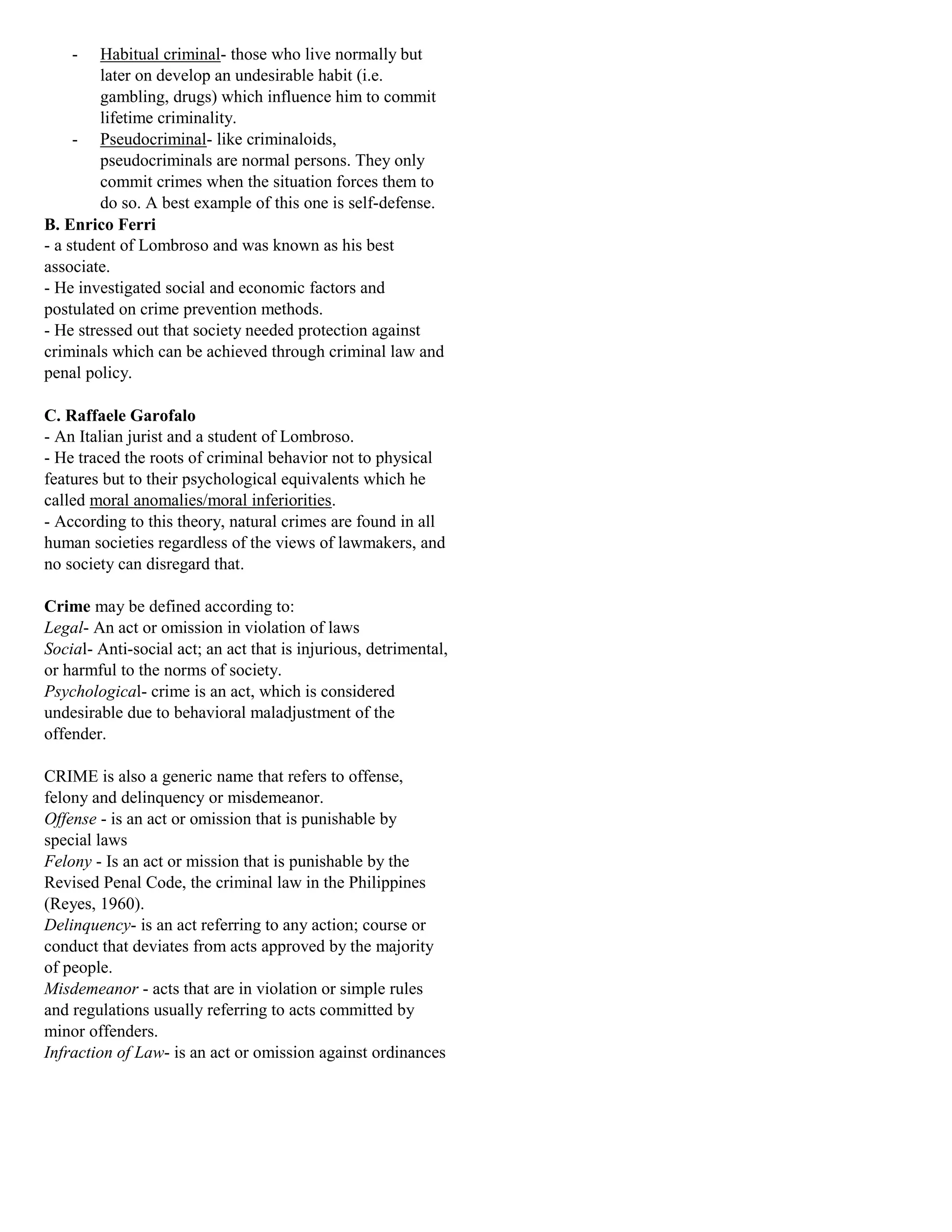 CRIMINOLOGY MAJORITY leader of the Philippines | PDF