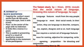 Ethical and Unethical standards of writing RRL | PPTX