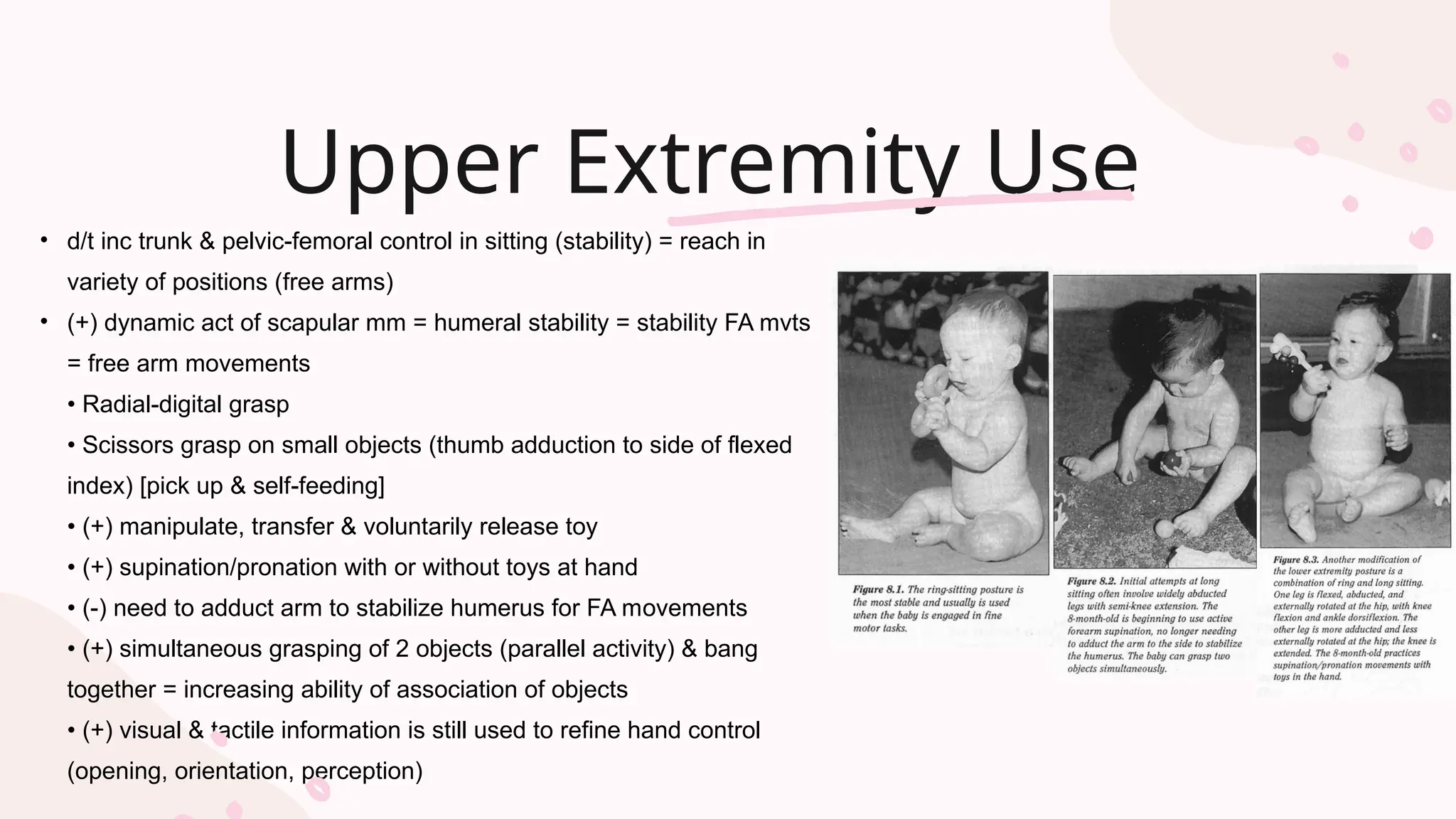 8th month of normal development for physical therapists | PPTX