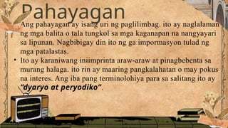 filipino Pahayag at komiks presentation.pptx