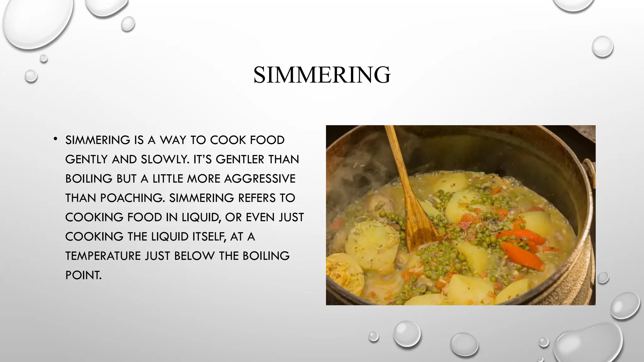 Methods in cooking dry heat method, moist heat | PPTX