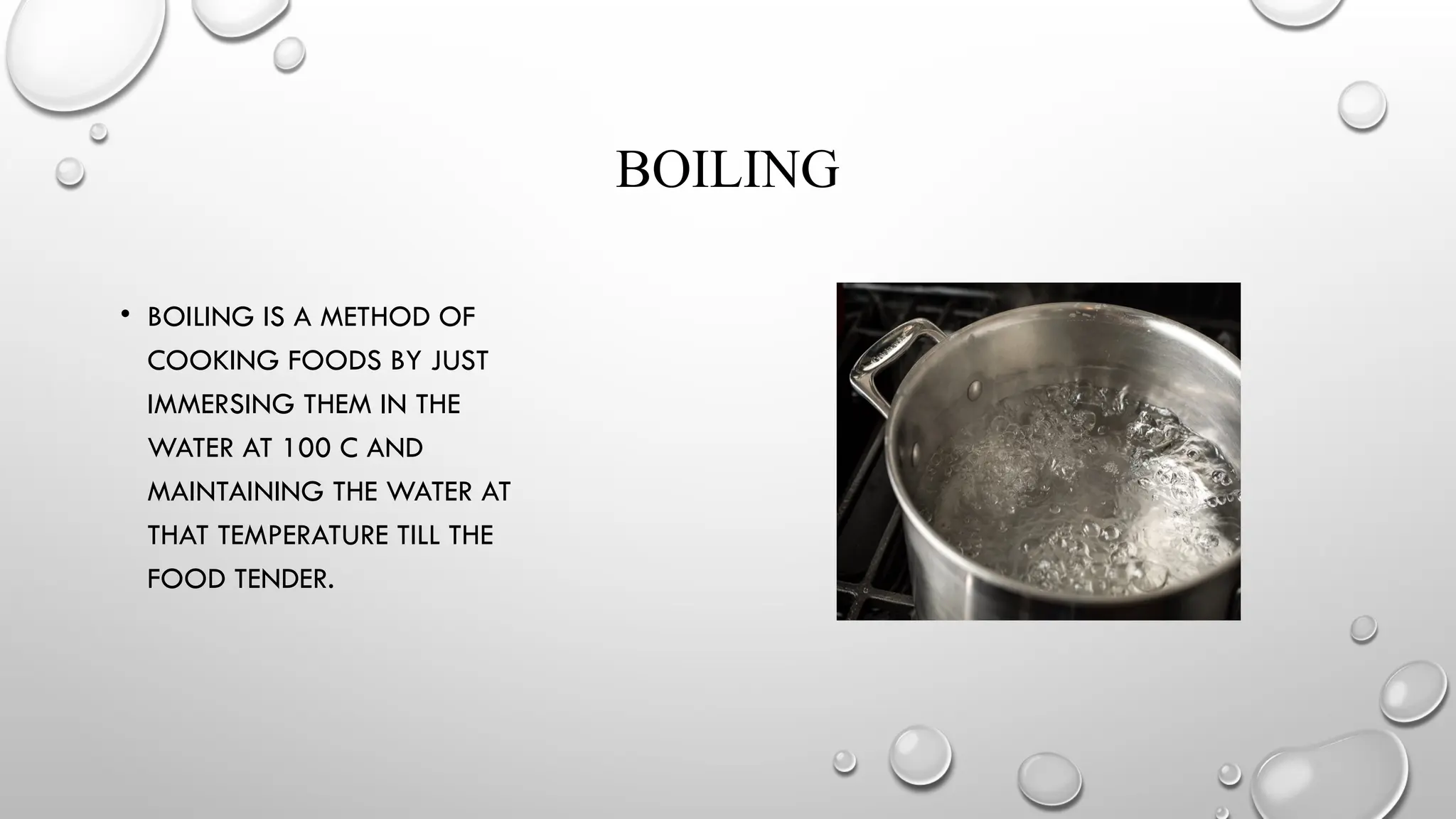 Methods in cooking dry heat method, moist heat | PPTX | Barbecues and ...