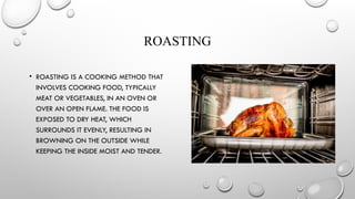 Methods in cooking dry heat method, moist heat | PPTX | Barbecues and ...