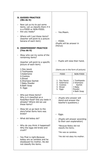 Detailed Lesson Plan in English 1 | DOCX
