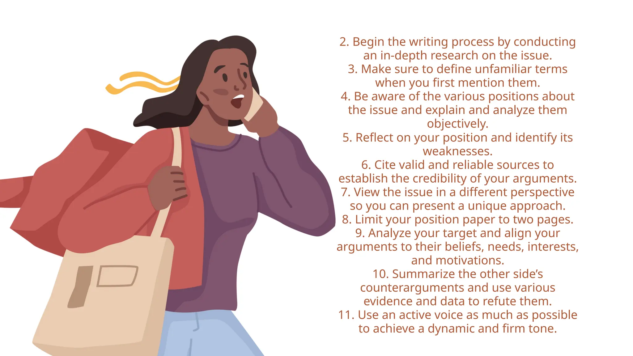 A guide on how to write a position paper | PPTX