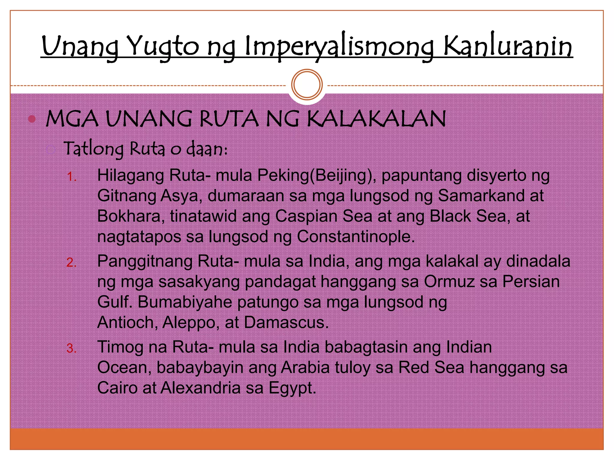 IMPERYALISMO AT KOLONYALISMO | PDF