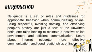 POPULAR POP CULTURE. Netiquette rules and guidelines | PDF
