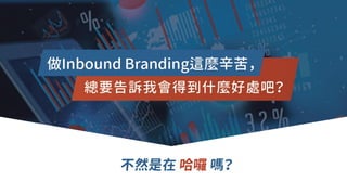 brand communication with inbound marketing strategy | PPT