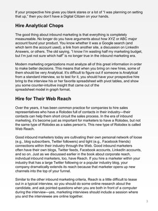 In bound marketing | PDF