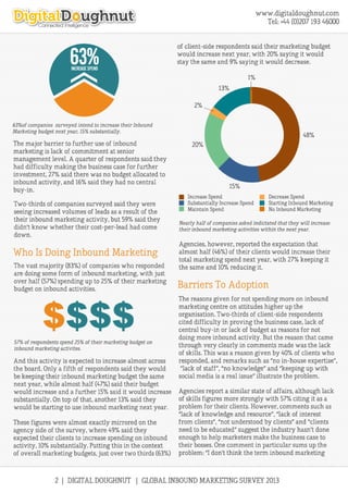 Global Inbound Marketing Report 2013 | PDF | Logistics | Business