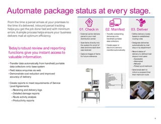 Inbound Parcel Tracking and Management | PDF