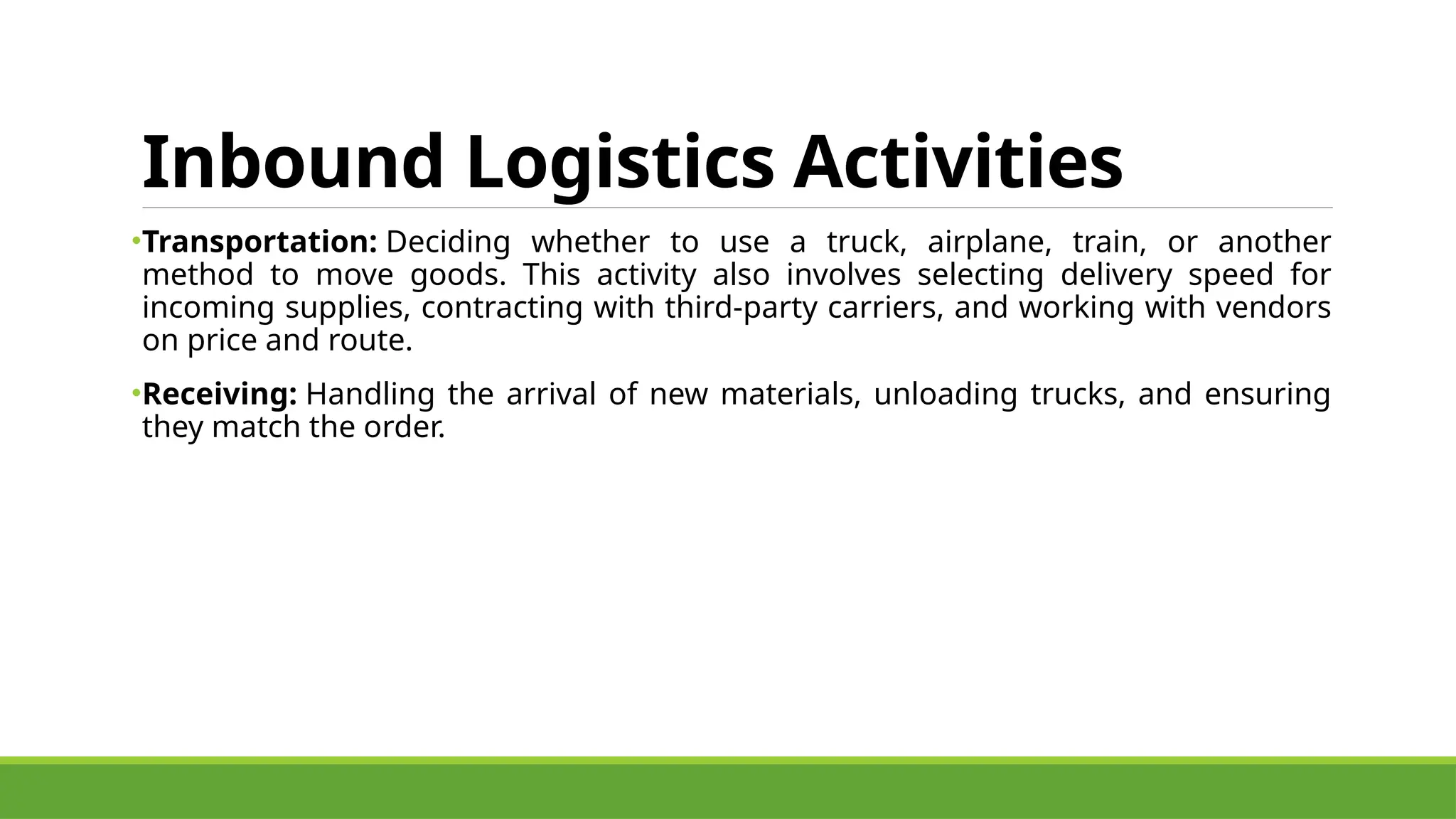 Types of logistics: Inbound vs. Outbound.pptx