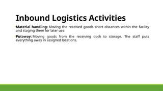 Types of logistics: Inbound vs. Outbound.pptx