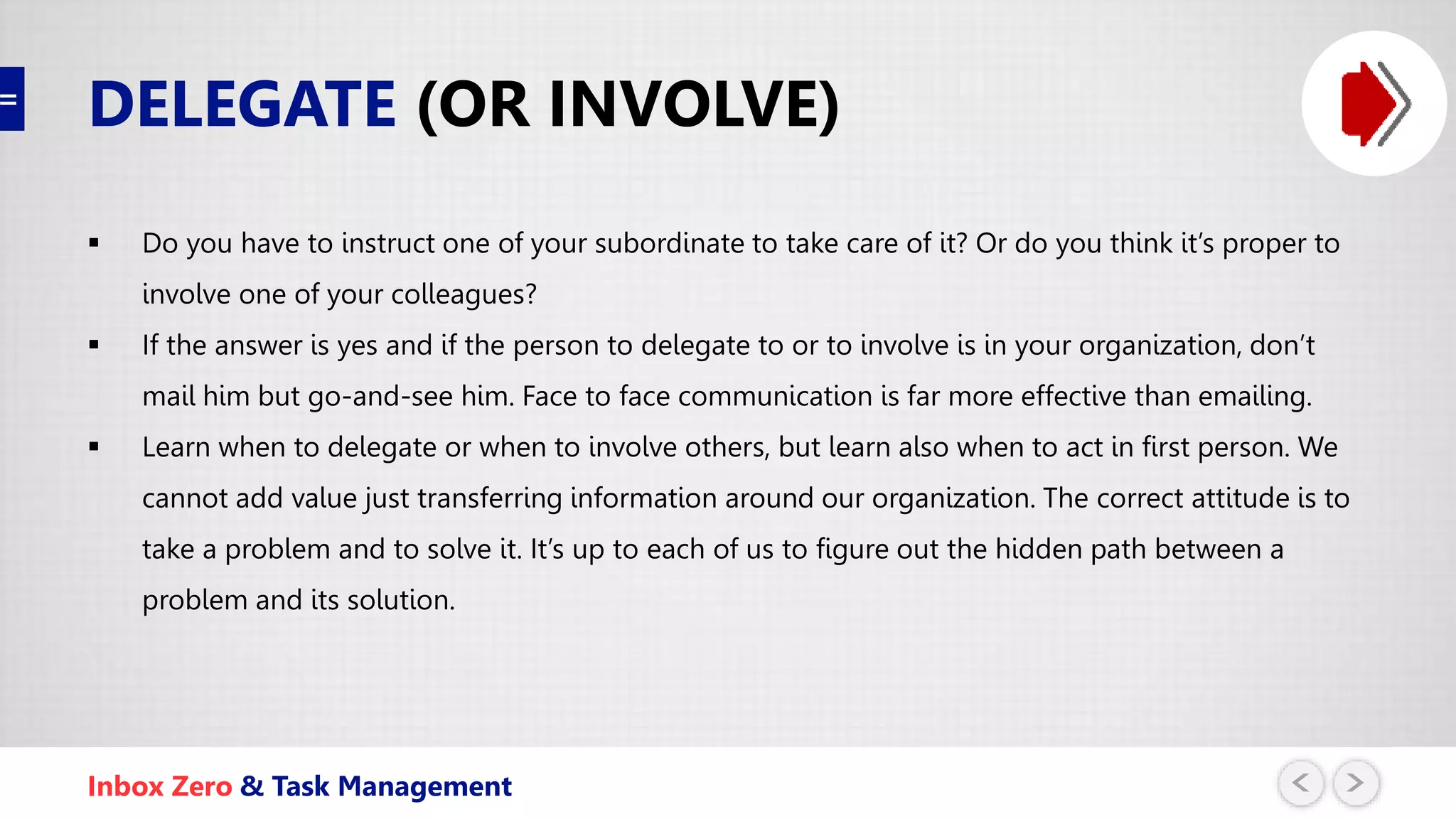 Inbox Zero & Task Management | PPTX