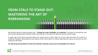 From Stale to Stand Out: Mastering the Art of Rebranding | PPT