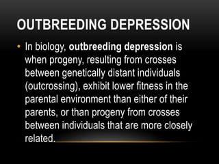 Inbred development | PPTX