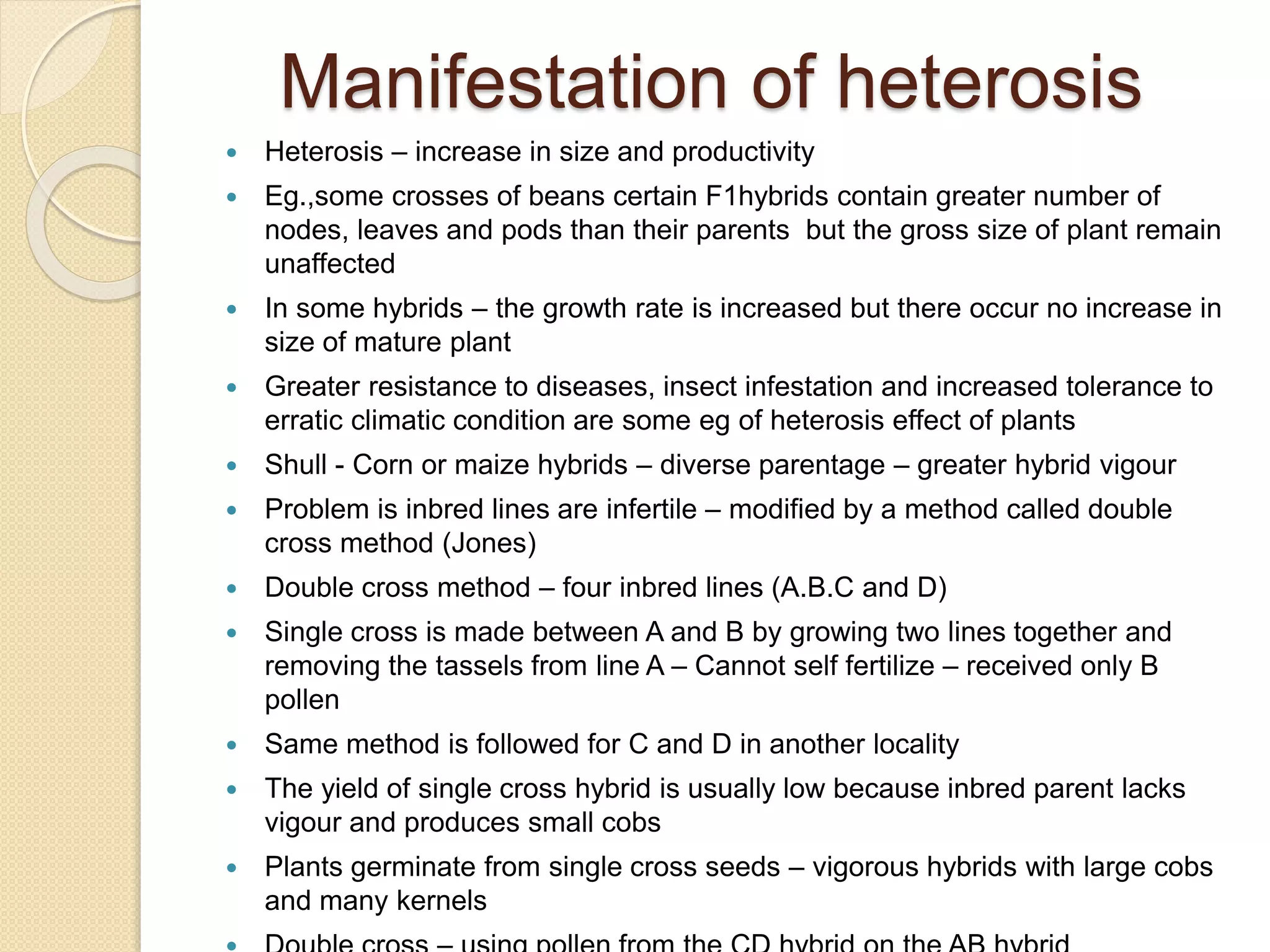 Inbreeding and outbreeding | PPTX