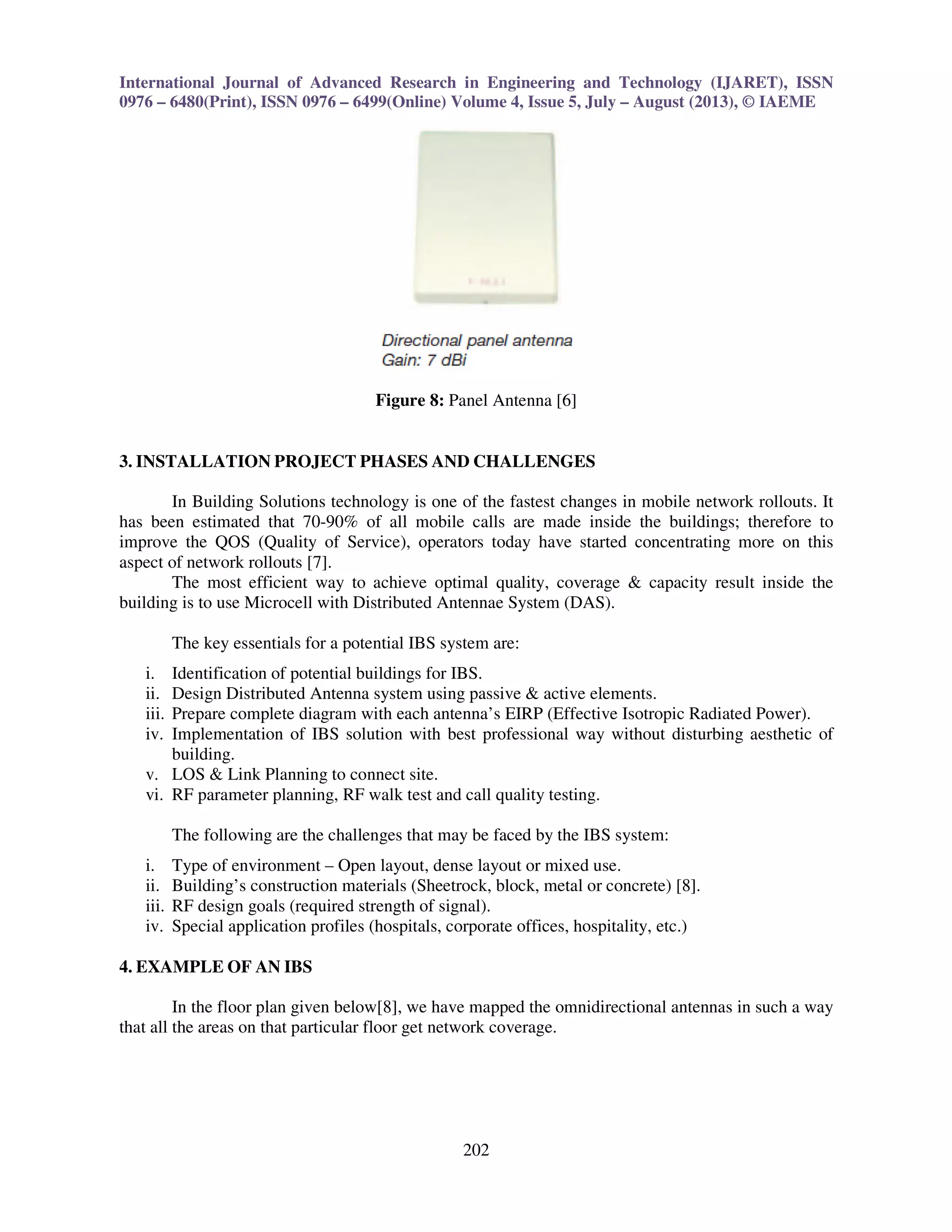 In building solutions ibs using distributed antenna system | PDF