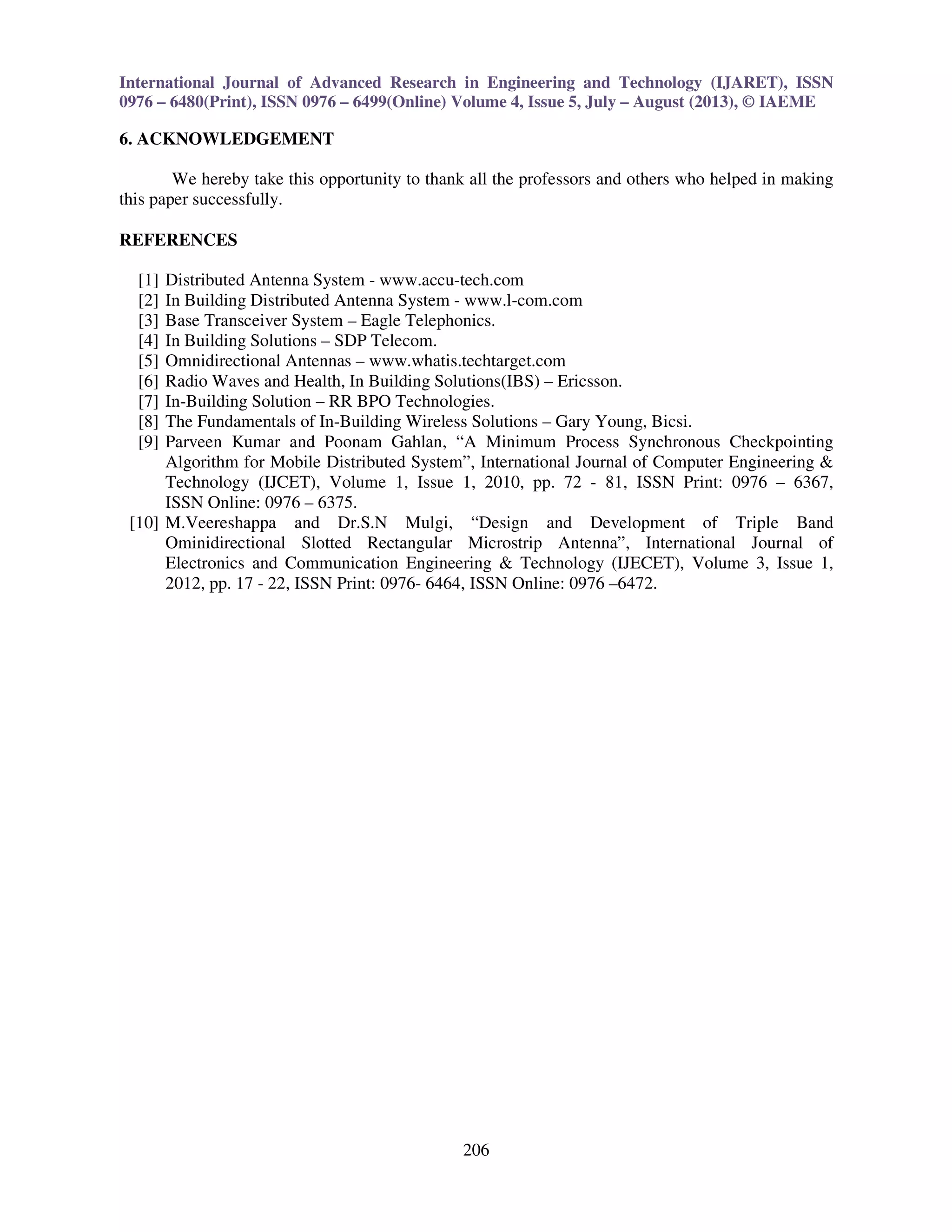 In building solutions ibs using distributed antenna system | PDF