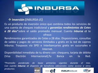 Inbursa Personas (InversióN) | PPT