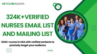 Grow Your Business with Our Accurate Nurses Email List | PDF
