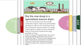Cow dung to Electricity | PPT